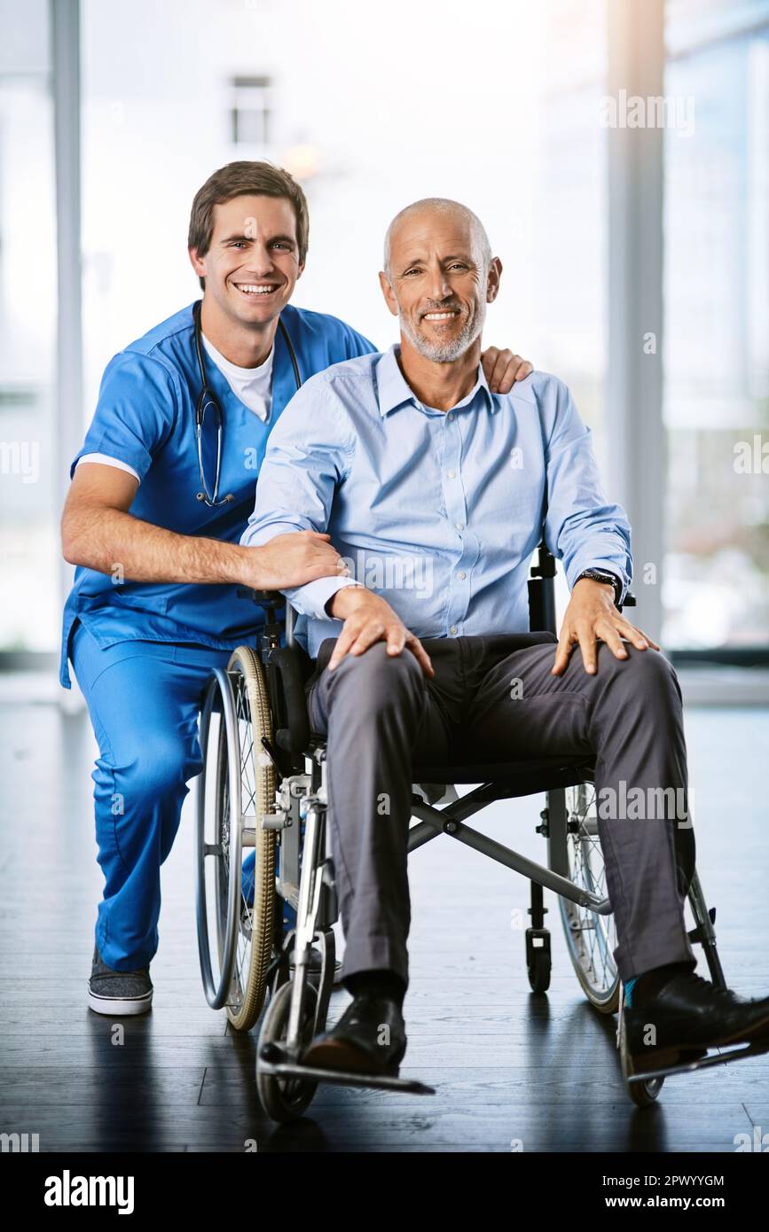 Ich strebe für meine Patienten das positivste Ergebnis an. Porträt ...