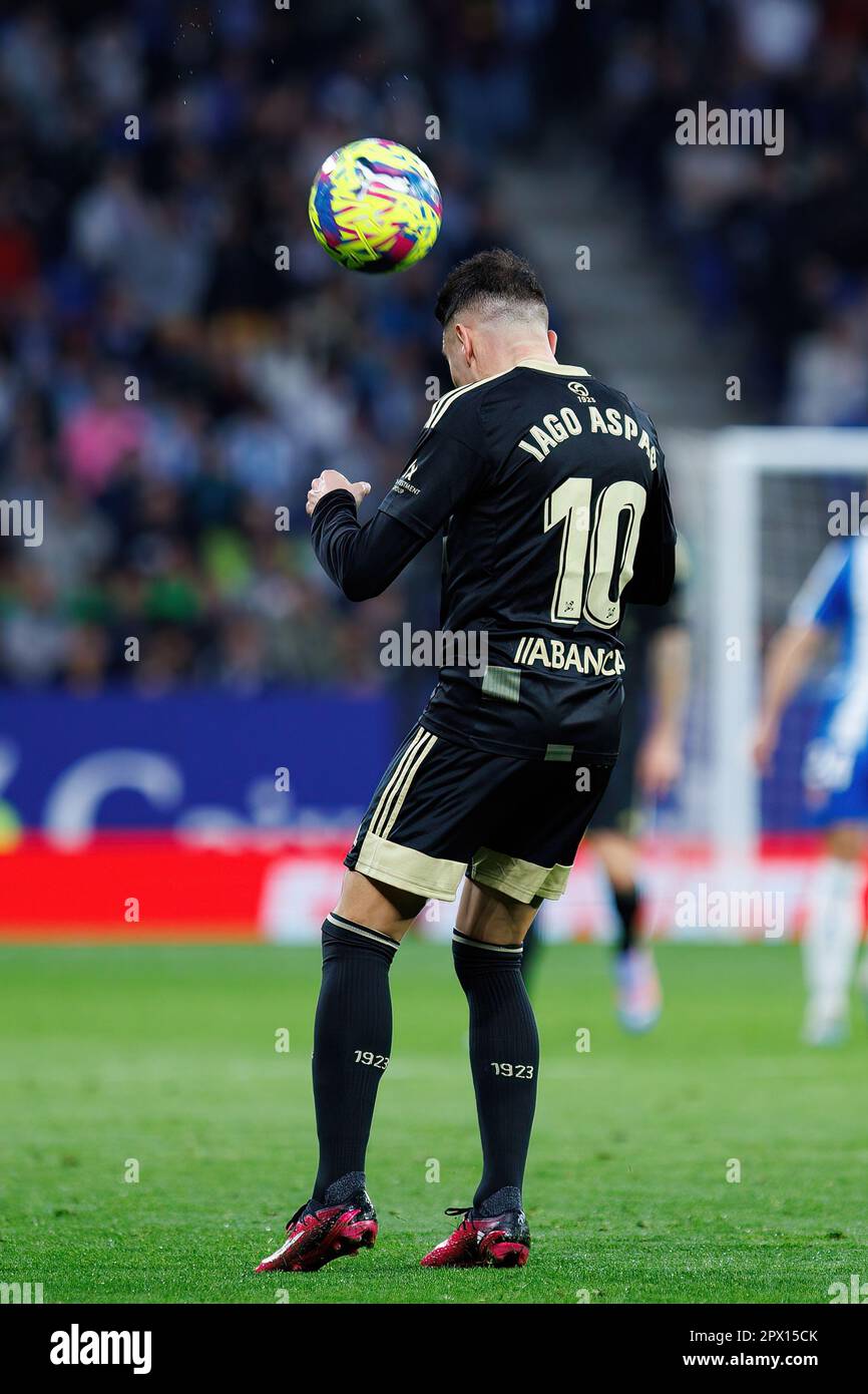 BARCELONA - MÄRZ 18: Iago Aspas in Aktion beim LaLiga-Spiel zwischen ...