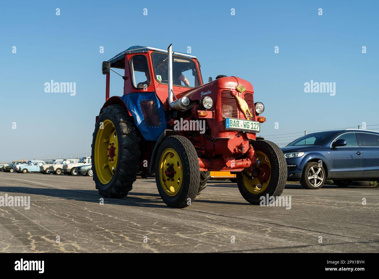 FINOWFURT, DEUTSCHLAND - 22. APRIL 2023: Traktor Famulus RS14. Treffen ...