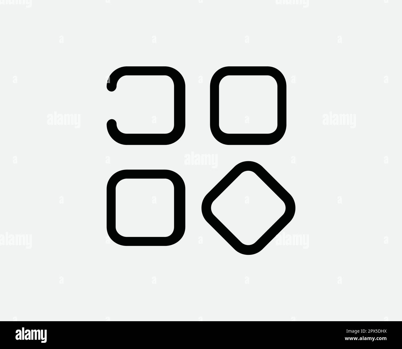 Raster symbol Stock-Vektorgrafiken kaufen - Alamy