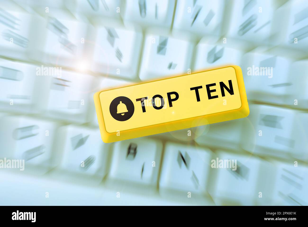 Textbeschriftung mit den Top Ten, Business zeigt die zehn beliebtesten ... Textbeschriftung mit den Top Ten, Business zeigt die zehn beliebtesten ...