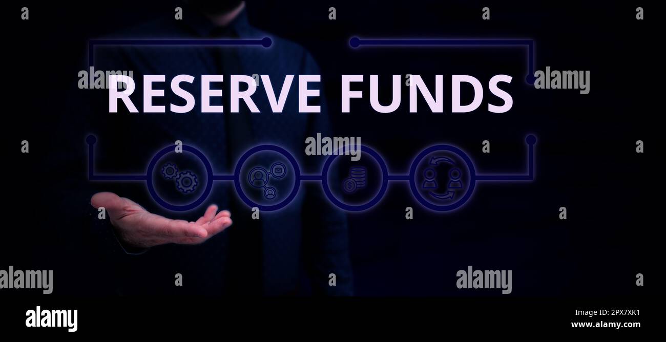 Konzeptionelle Darstellung von Reserve Funds, Konzept, das bedeutet ...