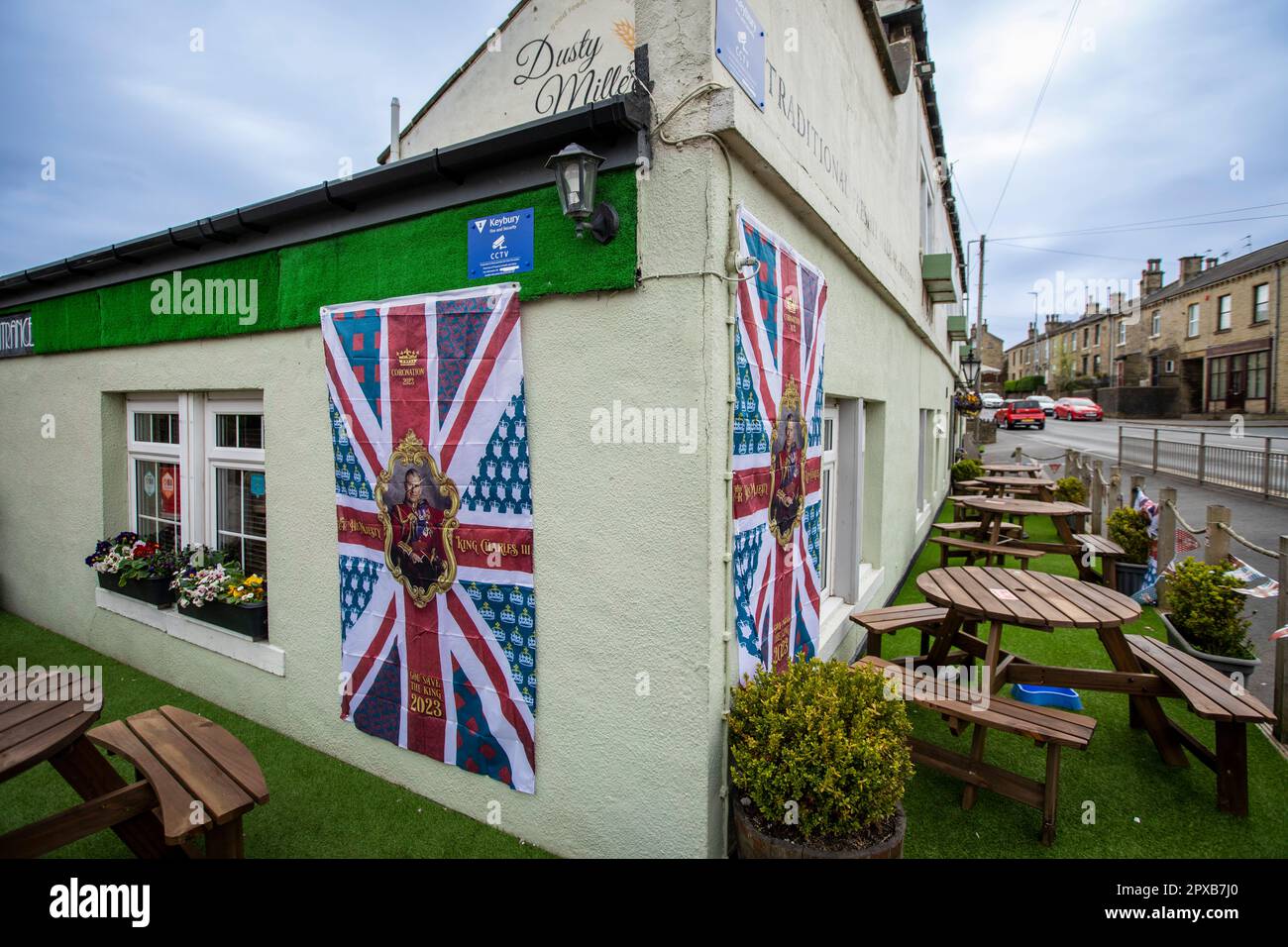 Brighouse West Yorkshire Großbritannien 02 Mai 2023 Der Dusty