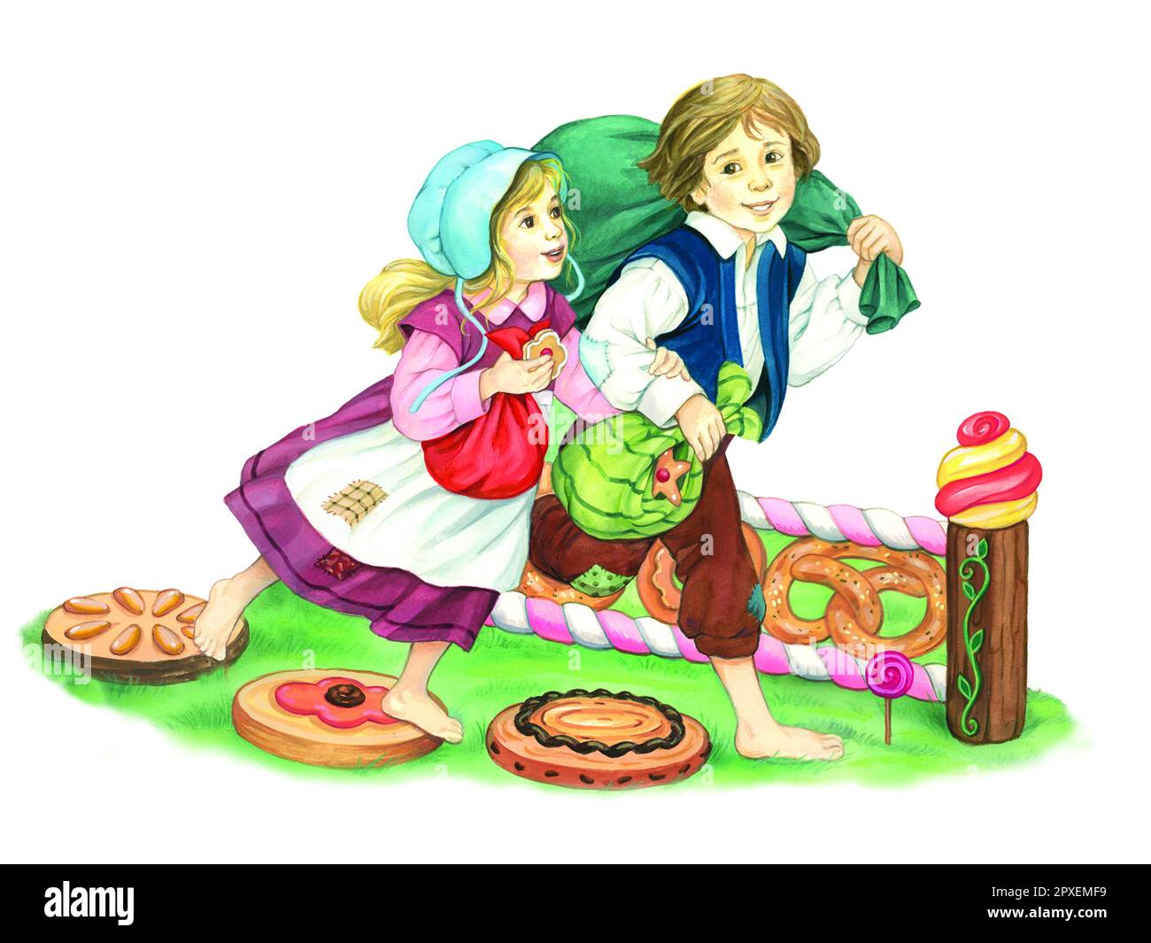 Hansel y gretel ilustración -Fotos und -Bildmaterial in hoher Auflösung ...