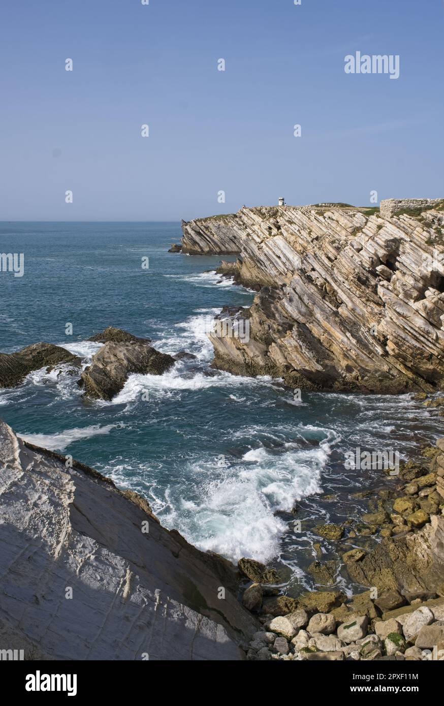 Ferrel, Portugal - 28. März 2023: Wundervolle Landschaften in Portugal ...