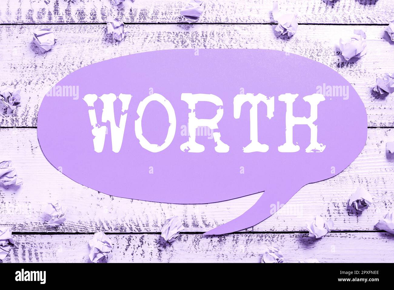 Handgeschriebener Text, Wort auf gleichwertigem Wert geschrieben, um ...