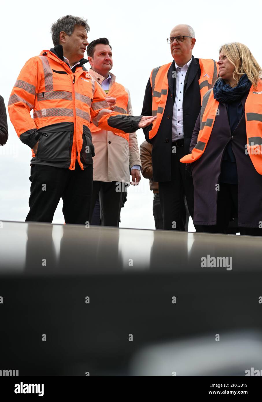 Bremen, Deutschland. 02. Mai 2023. Robert Habeck (Bündnis 90/die Grünen ...