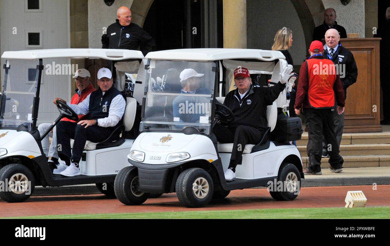 Trumpf protest schottland -Fotos und -Bildmaterial in hoher Auflösung ...