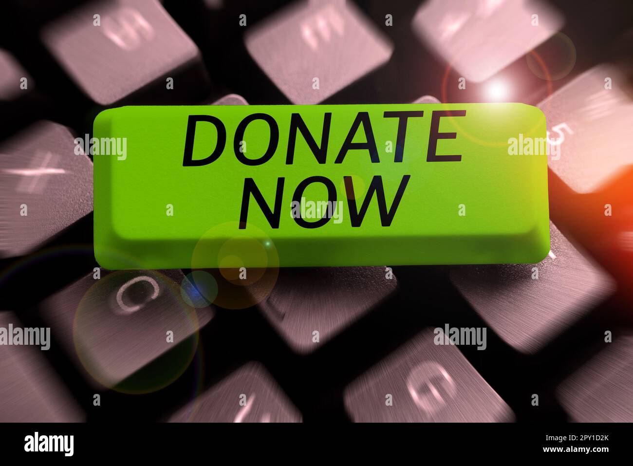 Text, der Inspiration Spenden Sie jetzt, Geschäftsansatz zeigt, um ...