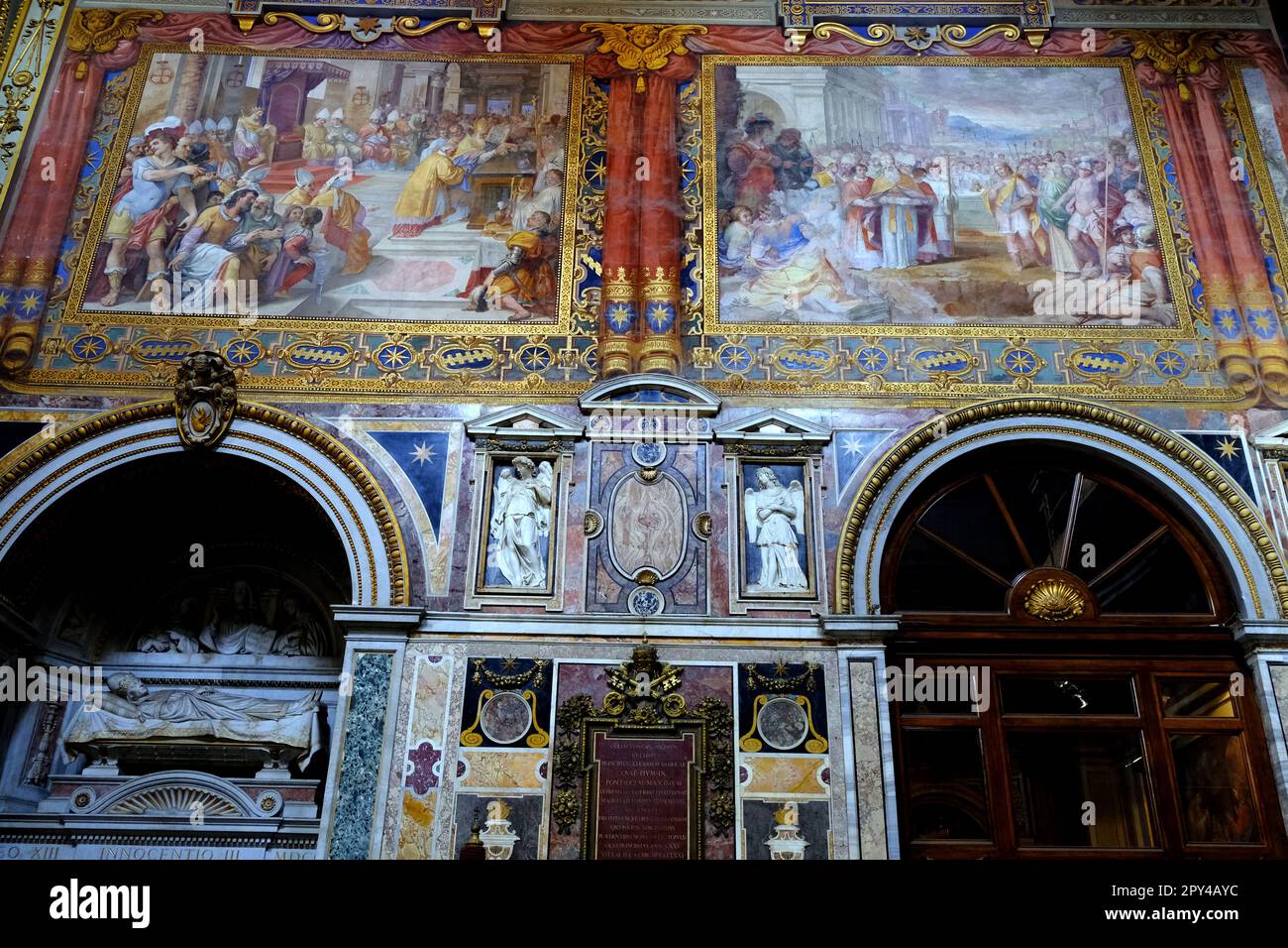 La cattedrale papale di san giovanni laterano -Fotos und -Bildmaterial ...