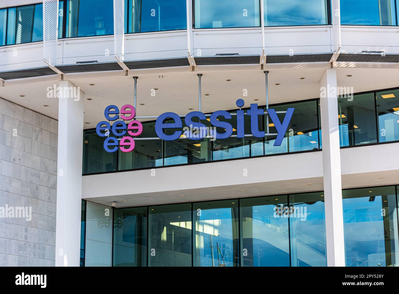 Essity logo -Fotos und -Bildmaterial in hoher Auflösung – Alamy