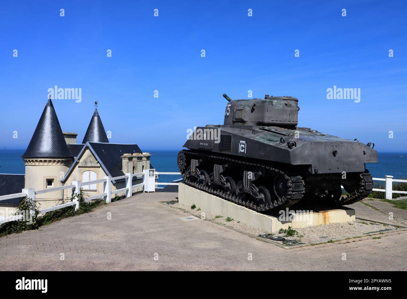 Historischer ort der landung in der normandie -Fotos und -Bildmaterial ...