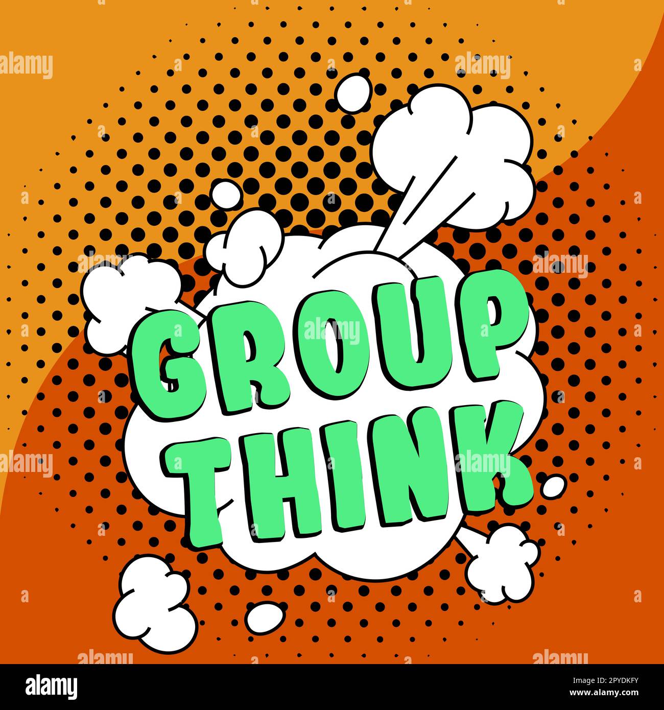 Schreiben mit Text Group Think. Konzeptfotos Treffen Sie sich entweder ...