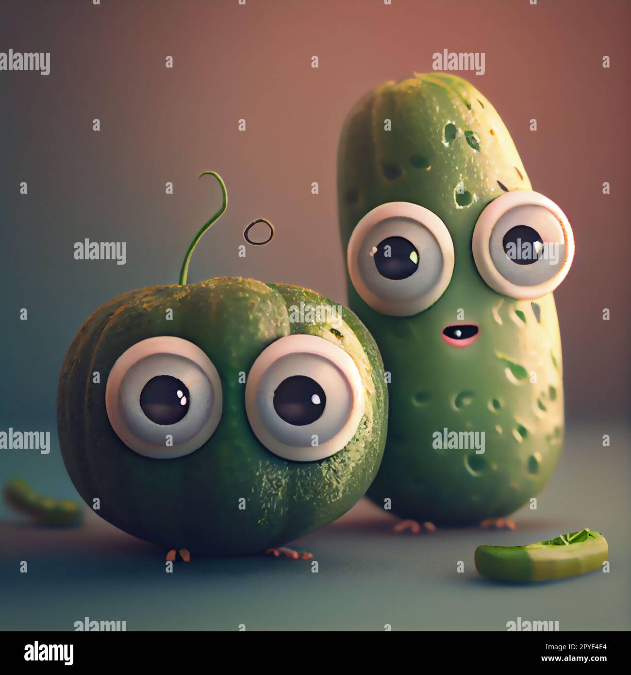 Gurken Cartoon Bilder Animierte Gurke PNG Bilder | Vektoren Und PSD