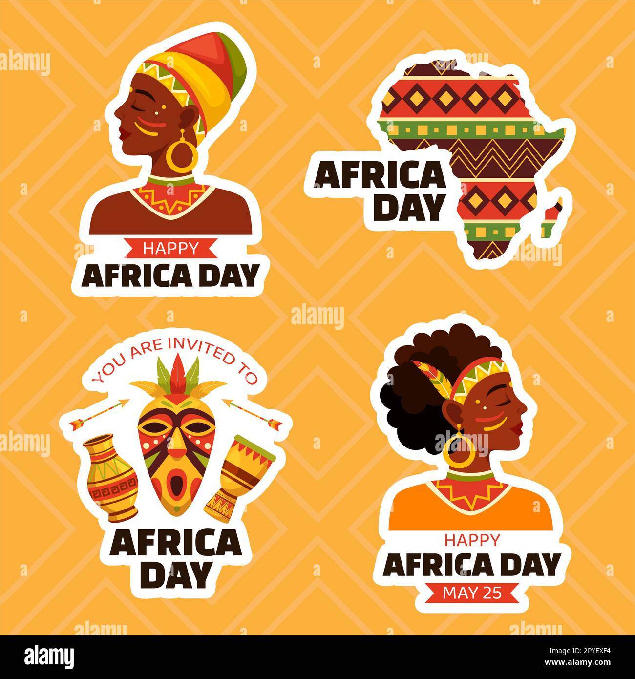 Africa map cartoon -Fotos und -Bildmaterial in hoher Auflösung – Alamy
