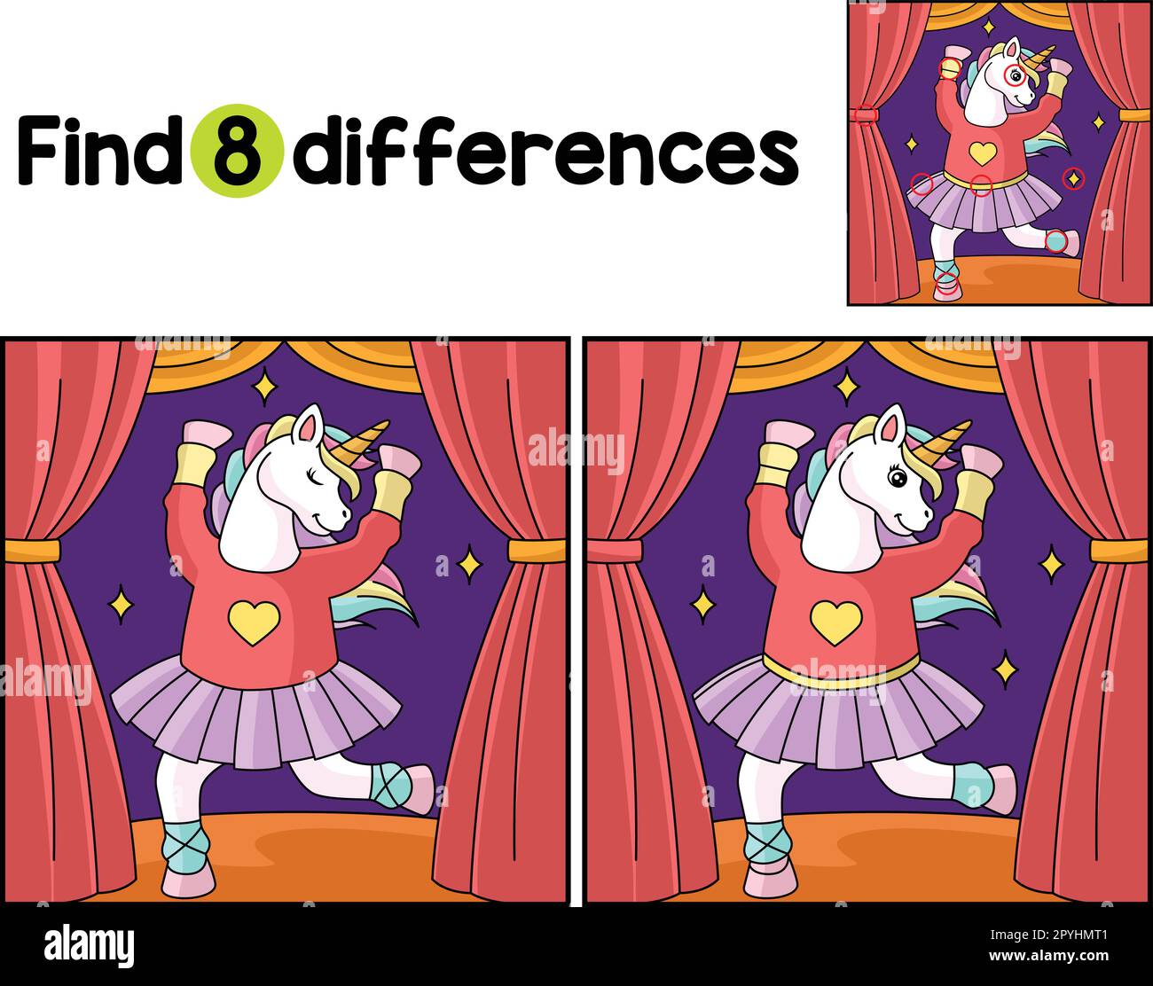 Unterschiede finden einhorn -Fotos und -Bildmaterial in hoher Auflösung – Alamy