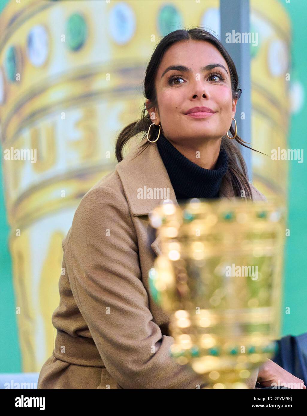 Stuttgart, Deutschland. 03. Mai 2023. Lea Wagner, Moderatorin ARD Sport ...
