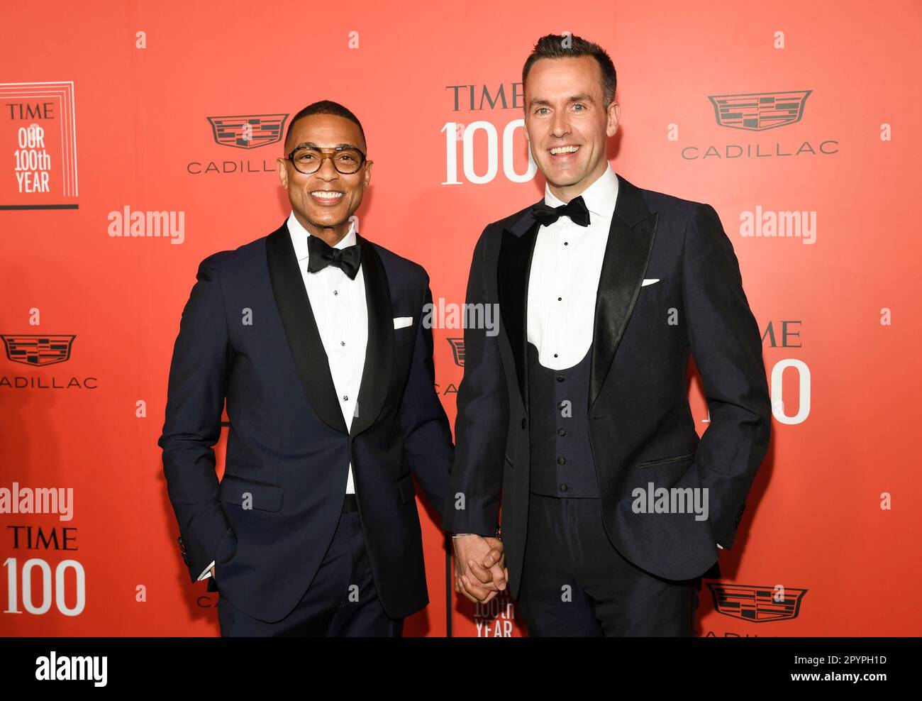 Don Lemon, left, and Tim Malone attend the Time100 Gala, celebrating ...