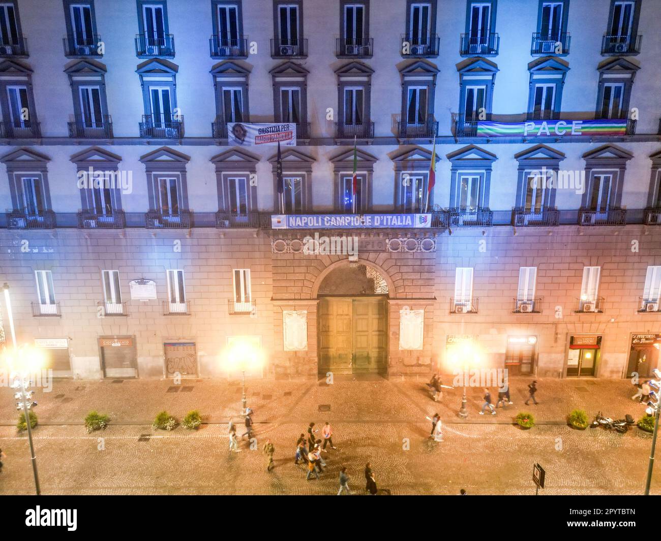 Neapel, Kampanien, Italien. 4. Mai 2023. 04./05/2023. Neapel, Feiern ...