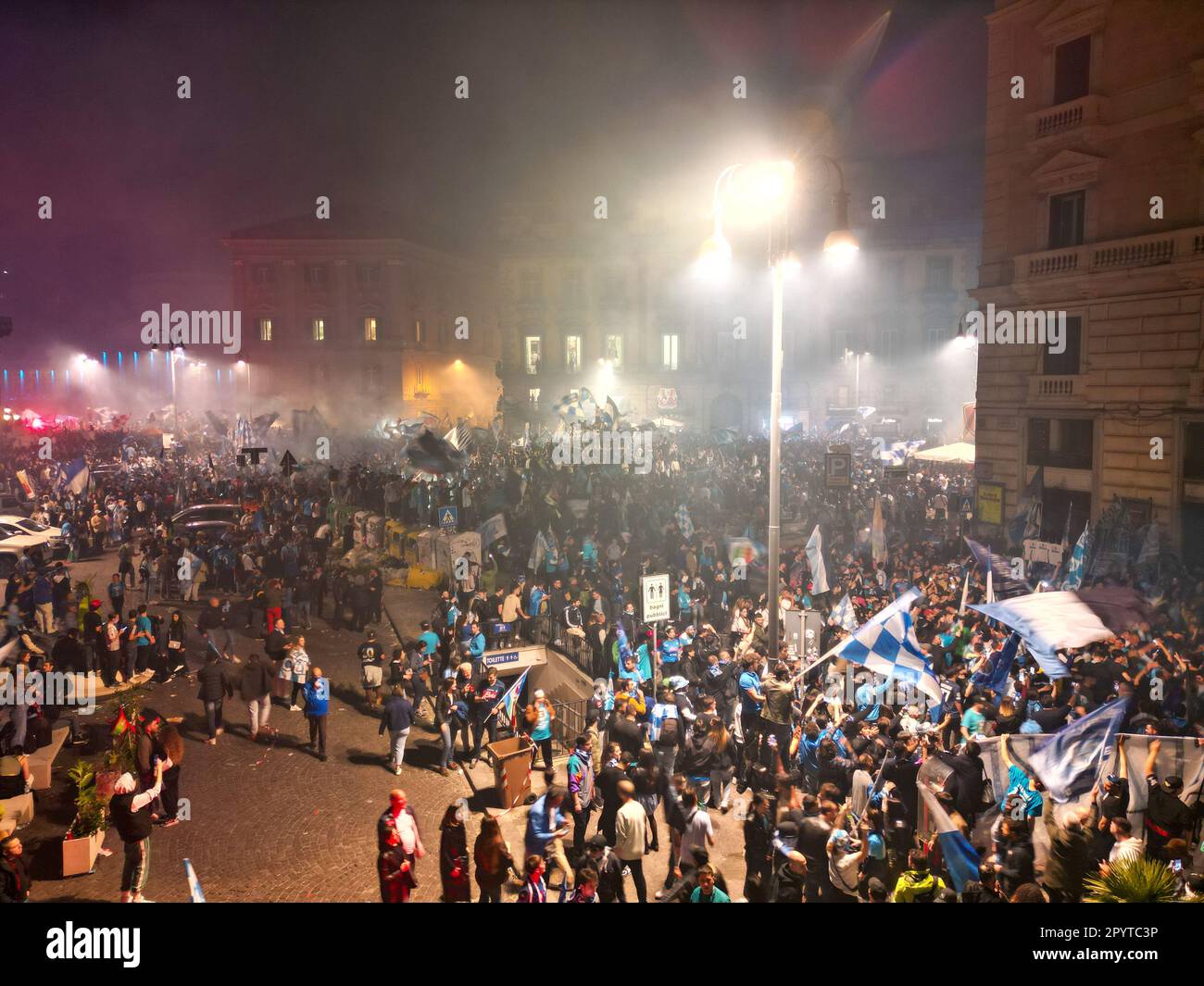 Neapel, Kampanien, Italien. 4. Mai 2023. 04./05/2023. Neapel, Feiern ...