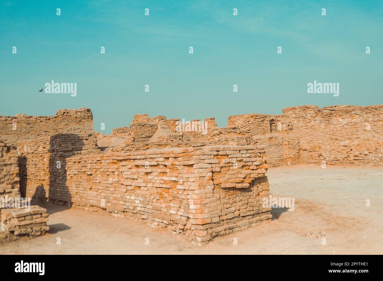 Mohenjo Daro, Sindh Pakistan - 28. Februar 2023: Indus-Zivilisation Der ...