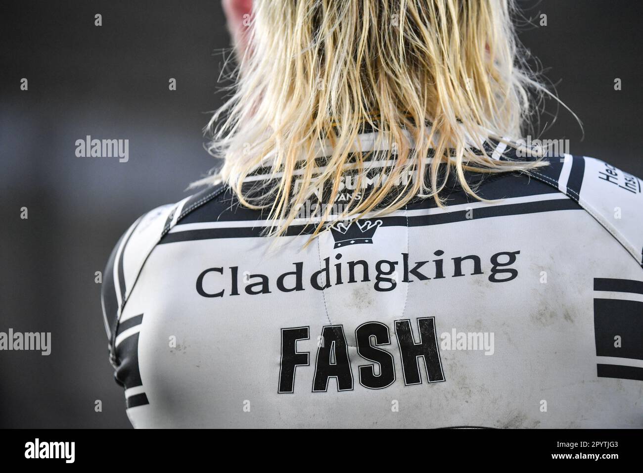 Hull, England - 4. Mai 2023 - Brad Fash von Hull FC. Rugby League ...