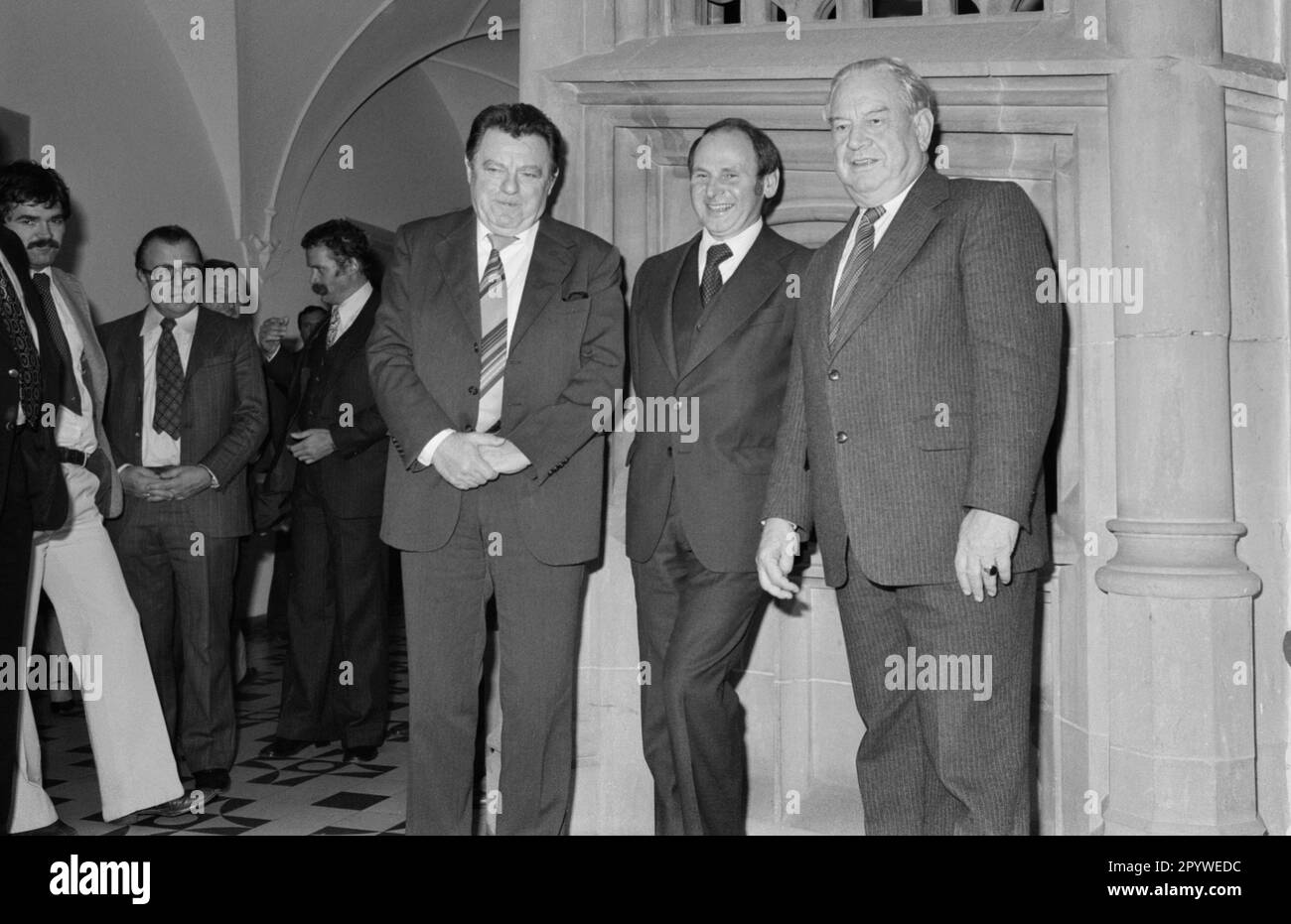 Franz josef strauss Schwarzweiß-Stockfotos und -bilder - Alamy