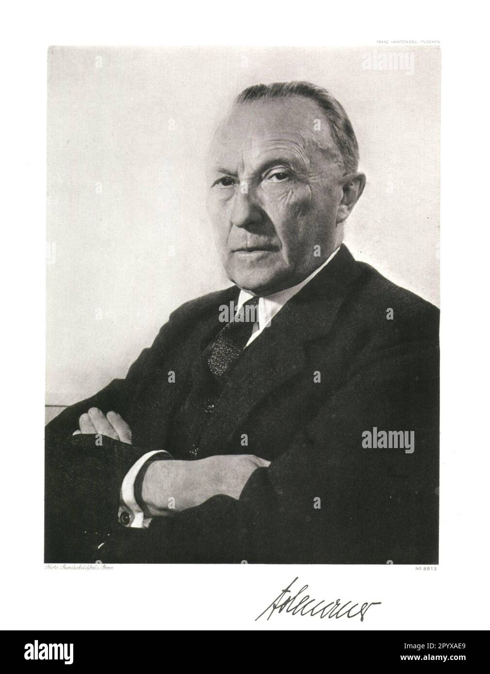 Konrad adenauer Ausgeschnittene Stockfotos und -bilder - Alamy