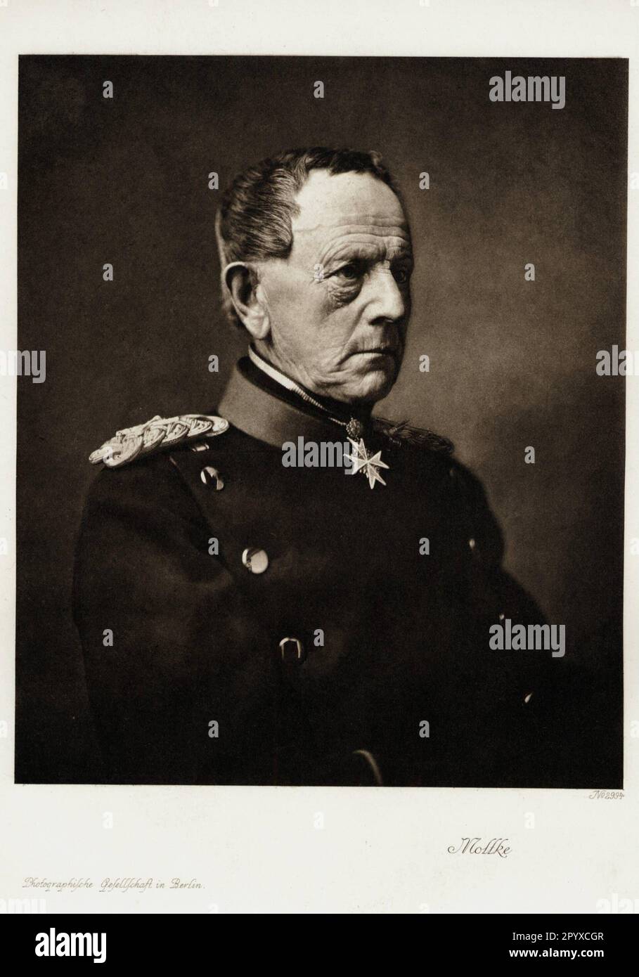 Helmuth Graf von Moltke (1800-1891), Graf seit 1870, preußischer ...