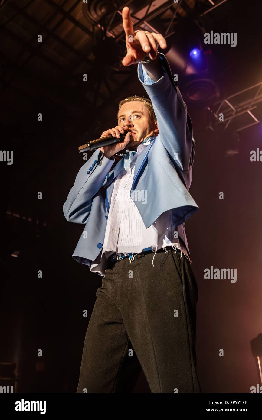 Mailand Italien. 03. Mai 2023 Der amerikanische Rapper MACKLEMORE tritt ...