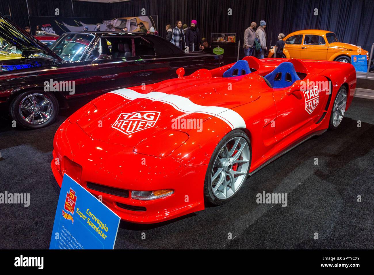 Toronto, ON, Kanada - 21. Februar 2023: Der lebensgroße Hot Wheels ...