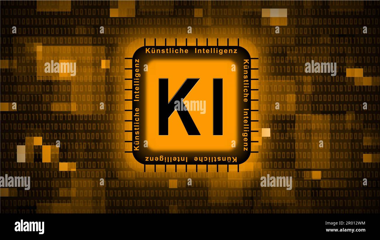 Künstliche Intelligenz (in der deutschen kuenstlichen Intelligenz) KI ...