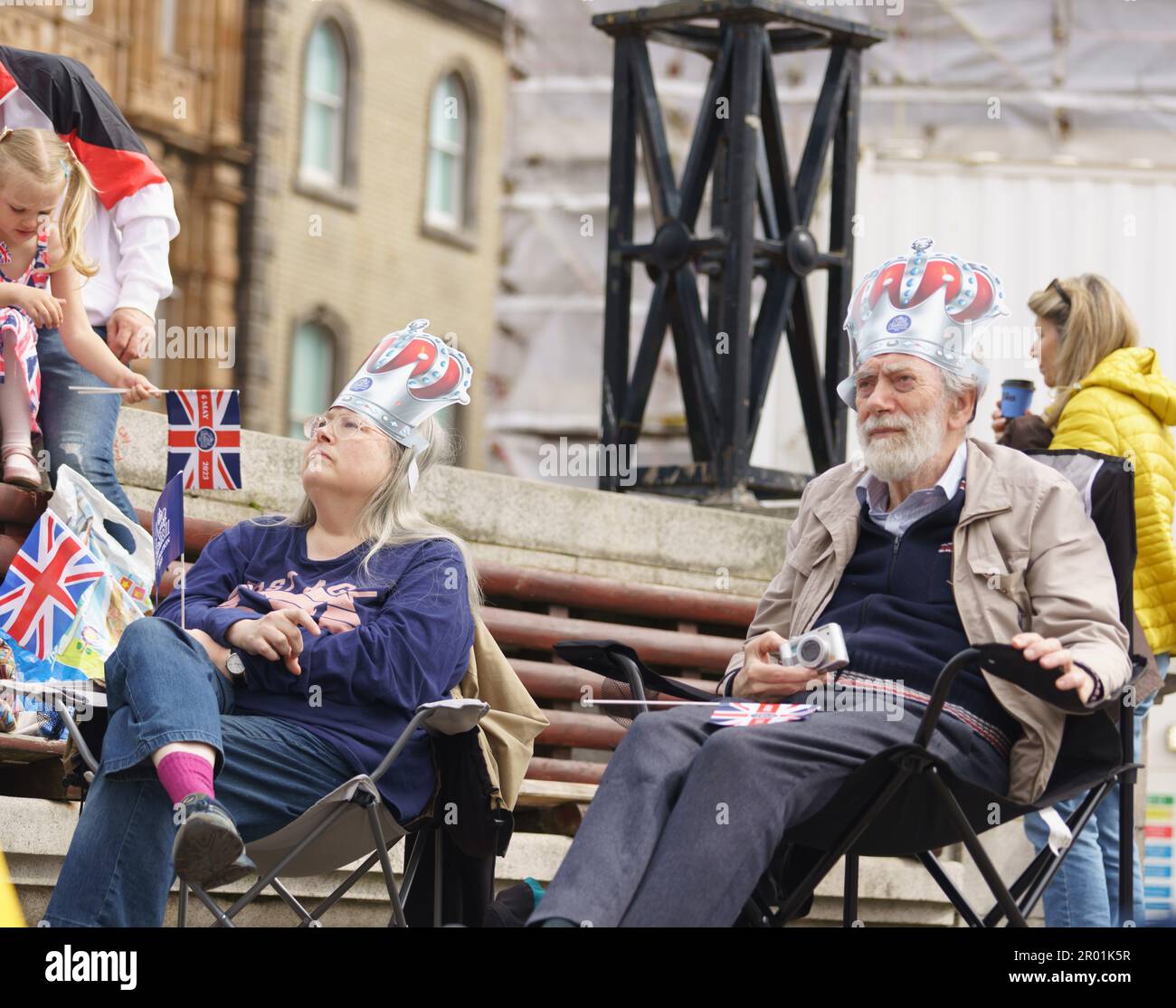 Rumpf, East Riding von Yorkshire. Mai 6. 2023. Hull City Centre feierte ...
