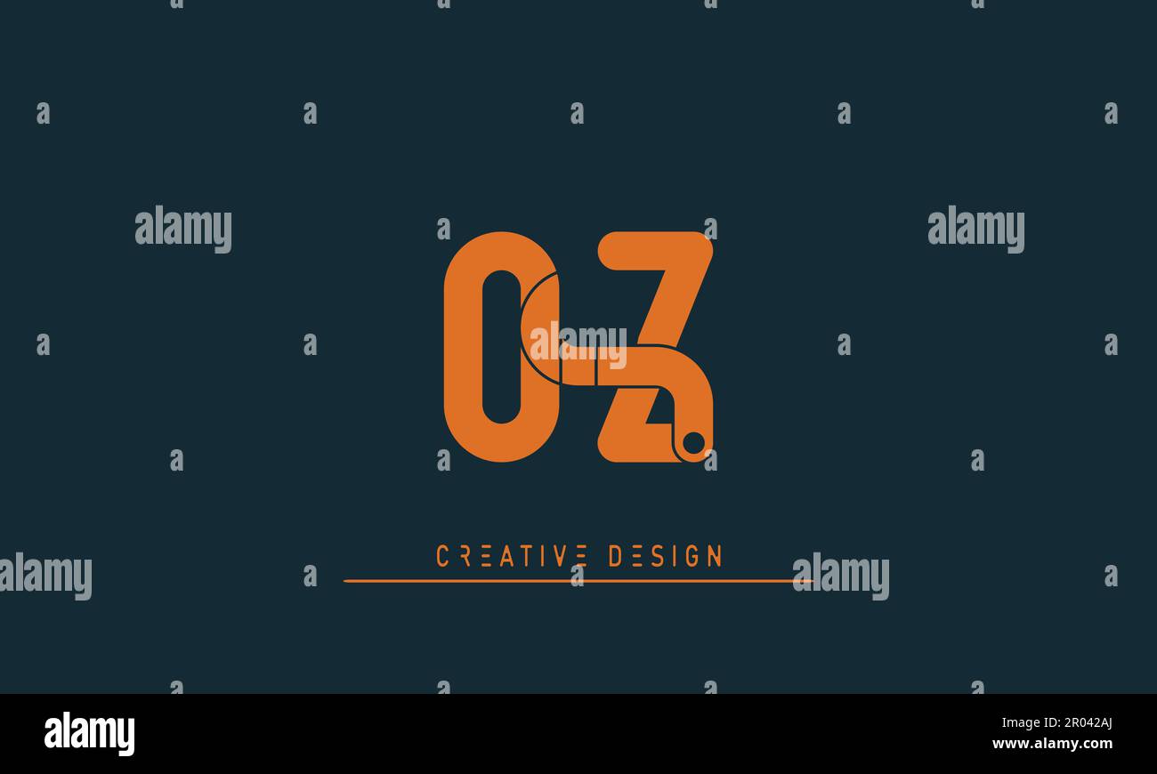 Oz logo Stock-Vektorgrafiken kaufen - Alamy
