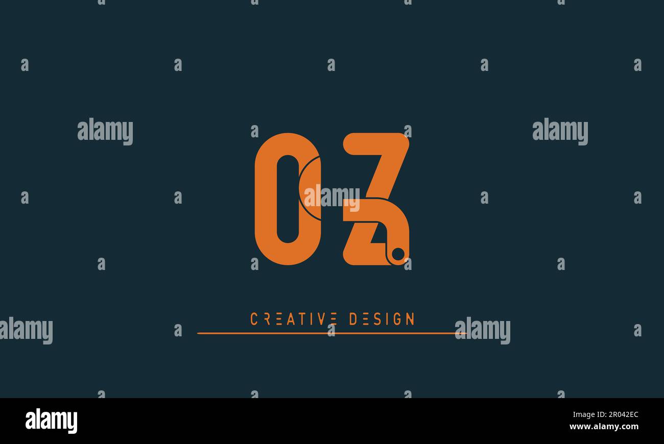 Oz logo Stock-Vektorgrafiken kaufen - Alamy