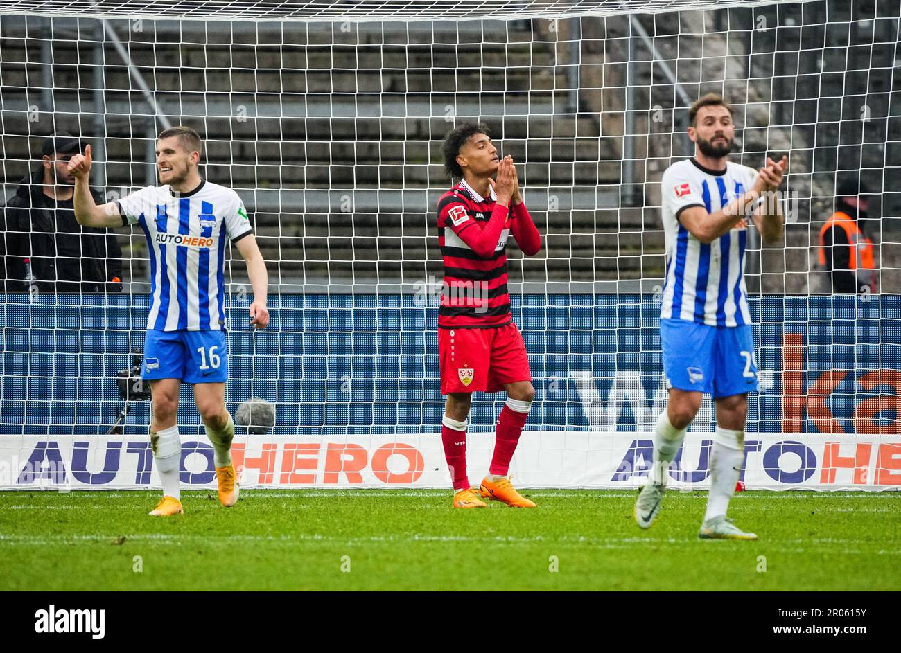 Berlin, Deutschland. 06. Mai 2023. Fußball: Bundesliga, Hertha BSC ...