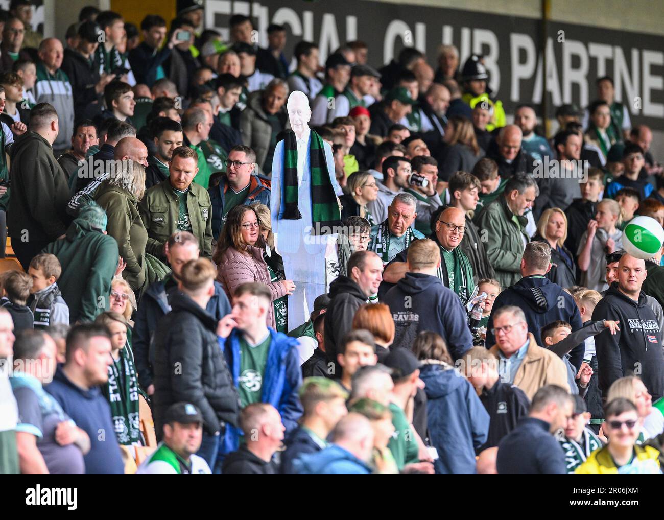 Plymouth Argyle Fans beim Sky Bet League 1 Spiel Port Vale vs Plymouth ... Plymouth Argyle Fans beim Sky Bet League 1 Spiel Port Vale vs Plymouth ...