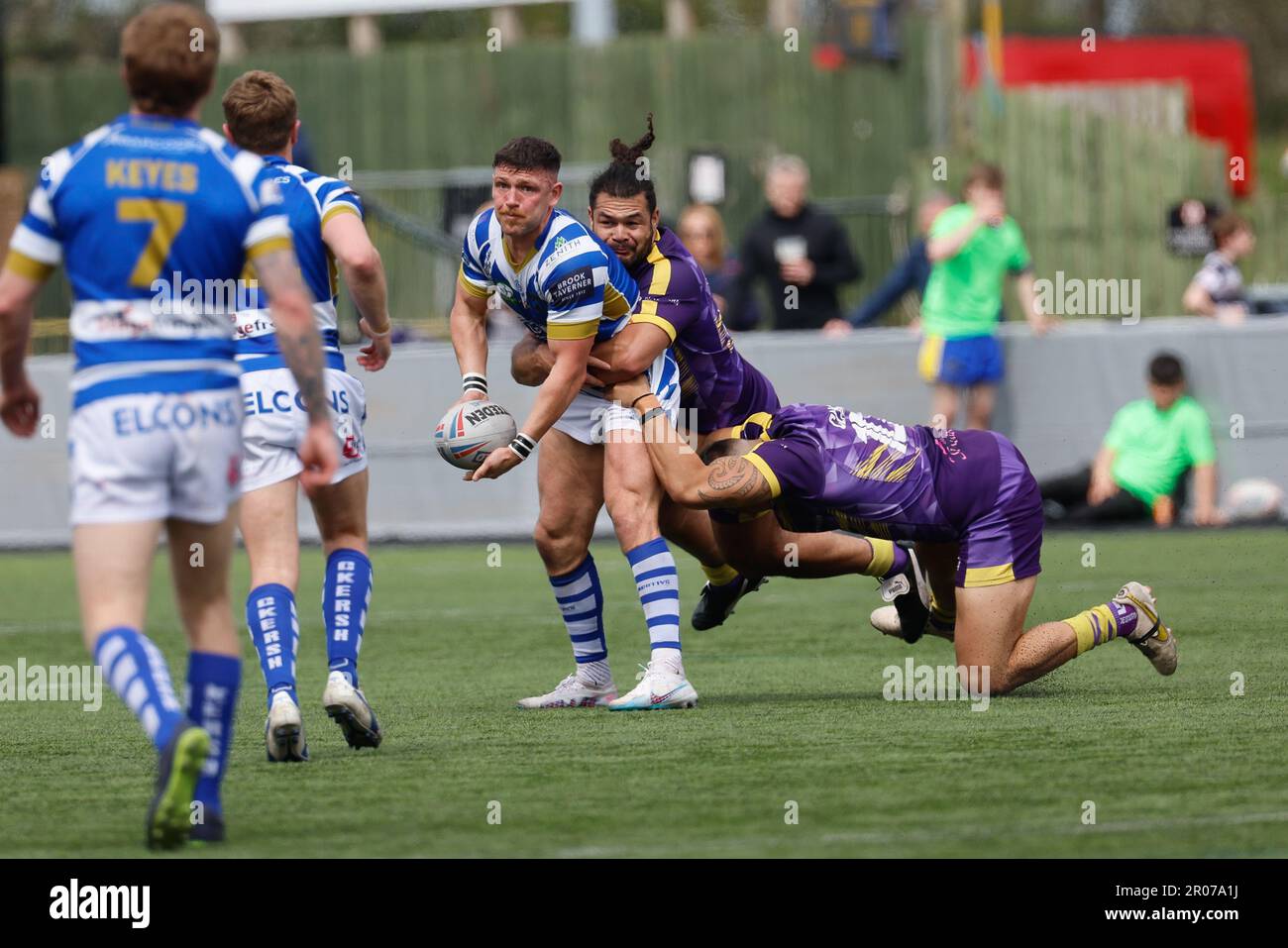 Zack McComb von Halifax Panthers will beim BETFRED-Meisterschaftsspiel ...