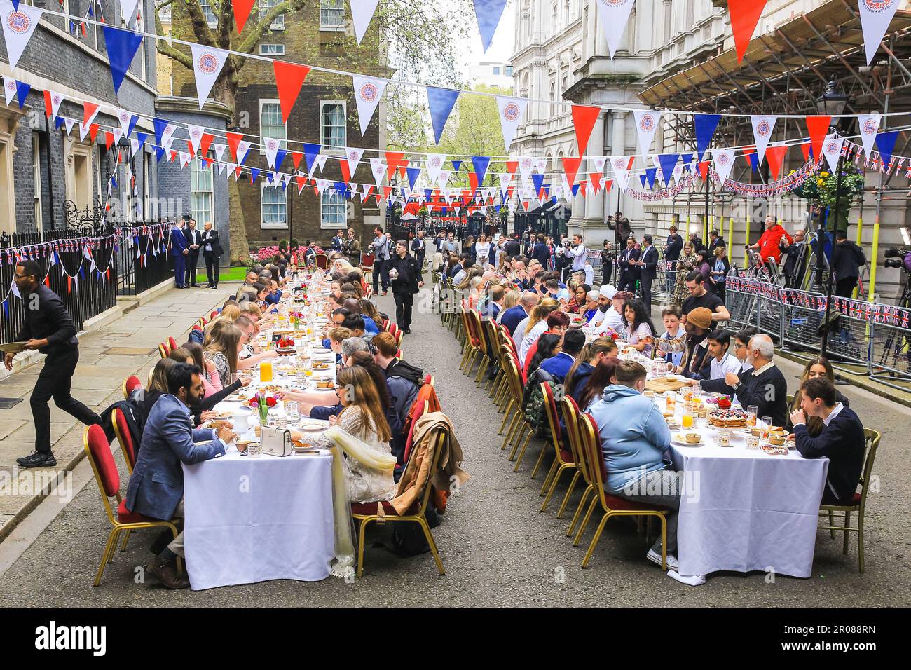London, Großbritannien. 07. Mai 2023. Der britische Premierminister ...
