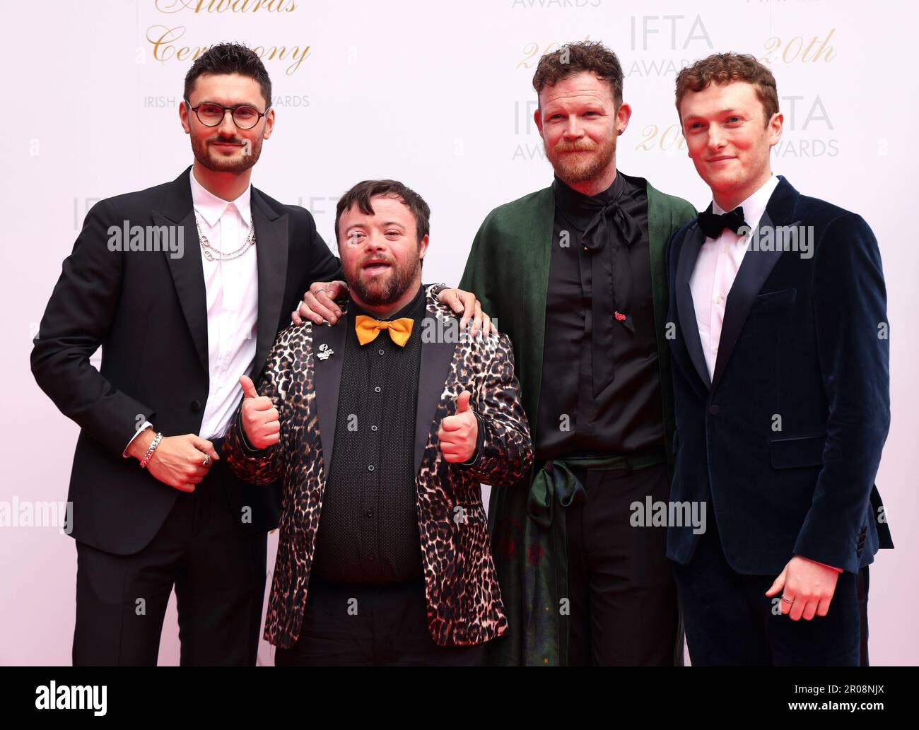 Tom Berkeley, Seamus O'Hara, James Martin und Ross White, ein irischer ...