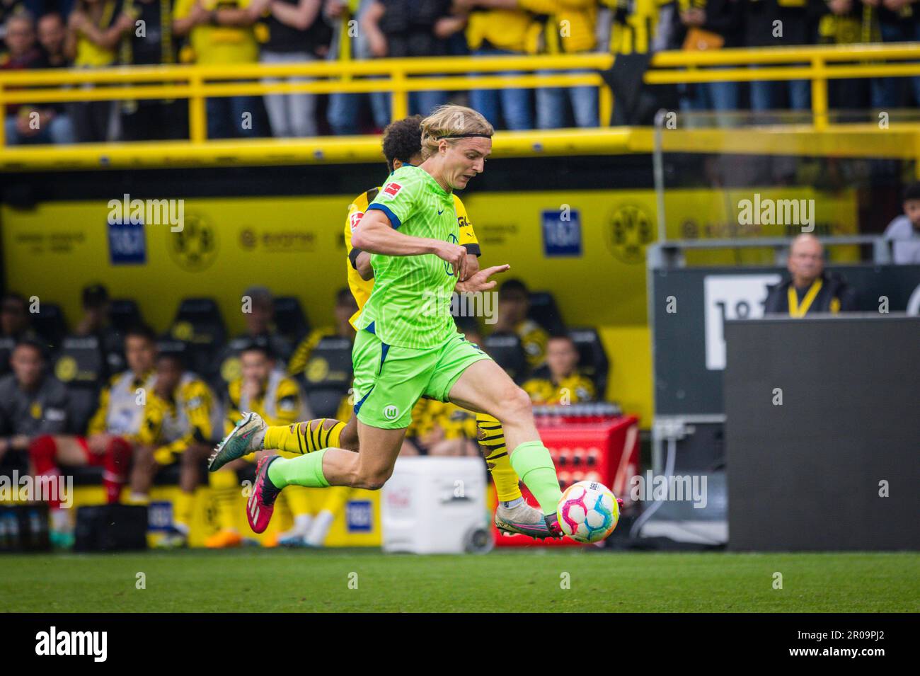 Dortmund, Deutschland. 07. Mai 2023. Sebastiaan Bornauw (Wolfsburg ...