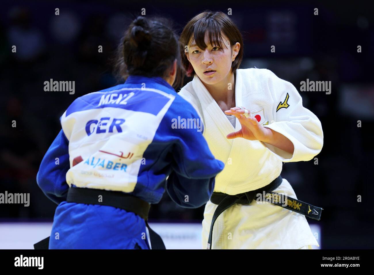 (L-R) Katharina Menz (GER), Natsumi Tsunoda (JPN), 7. MAI 2023 -Judo : World Judo Championships ...