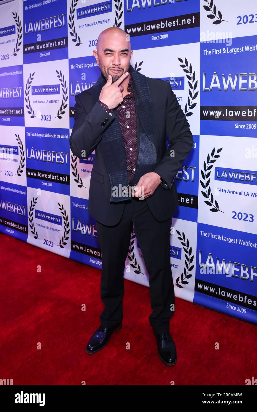 Los Angeles, Kalifornien, USA. 5. Mai 2023. Andrew J. Alandy besucht ...