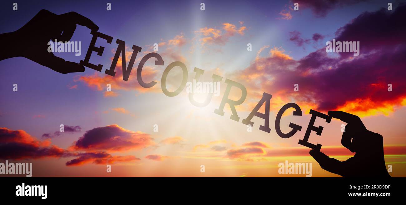 Wolken ermutigen -Fotos und -Bildmaterial in hoher Auflösung – Alamy