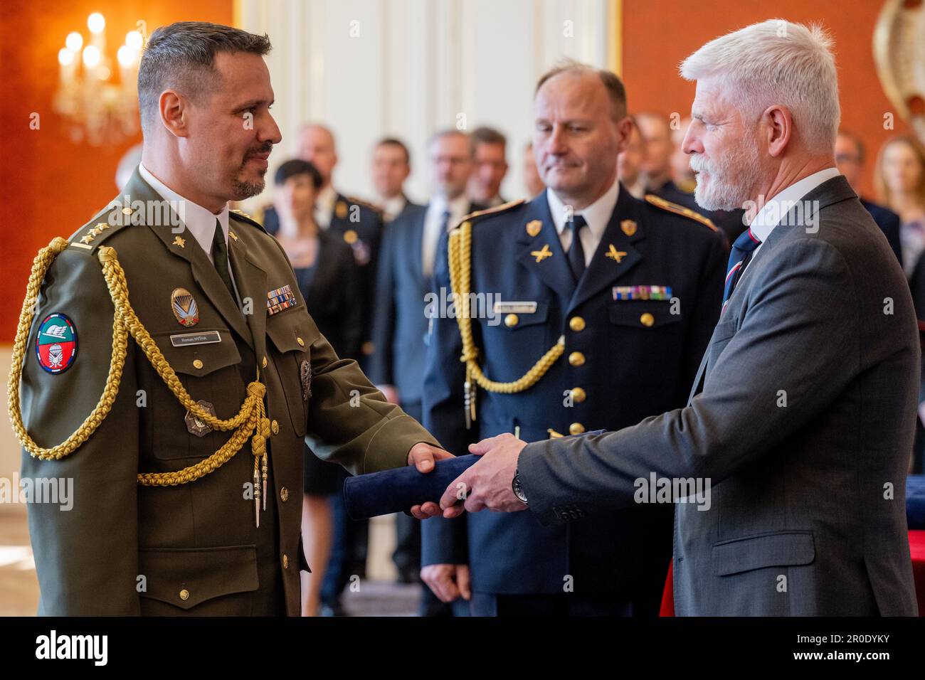Prag, Tschechische Republik. 08. Mai 2023. Der tschechische Präsident ...