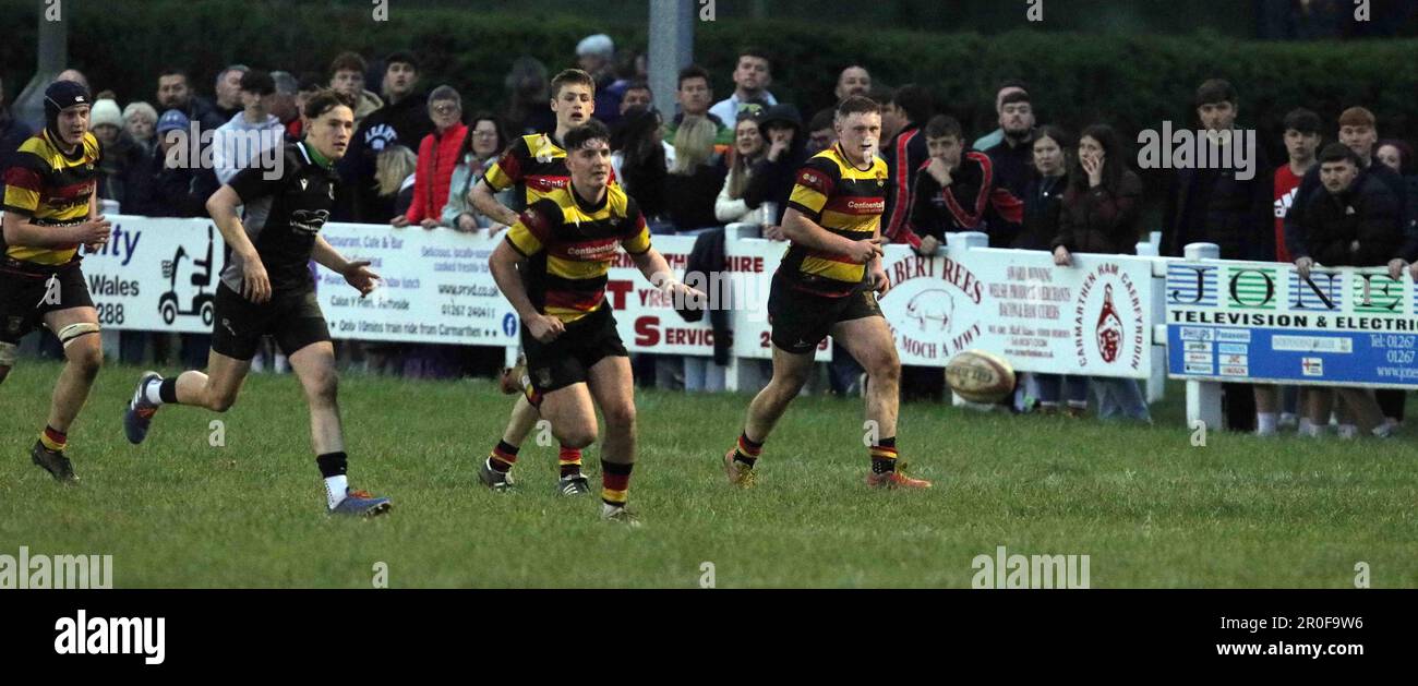 Carmarthen Quins RFC Youth gegen Burryport RFC Youth Scarlets Cup ...