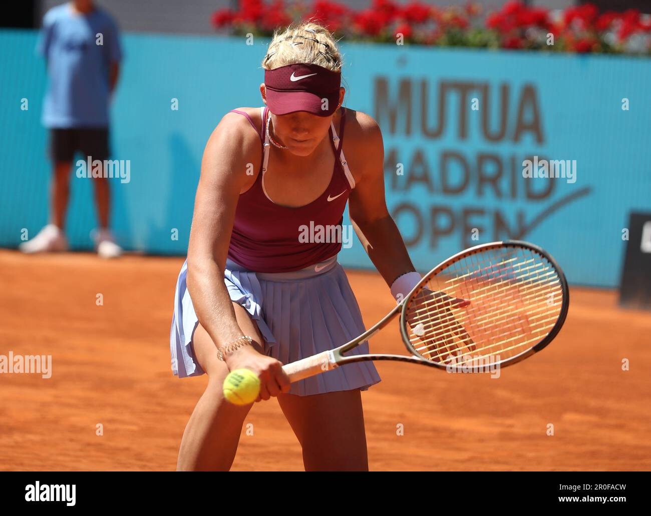 Mirra Andreeva bei den Mutua Madrid Open 2023, ATP Masters 1000 Tennis ...