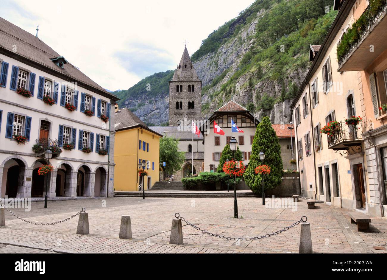 Die abtei von st maurice -Fotos und -Bildmaterial in hoher Auflösung – Alamy