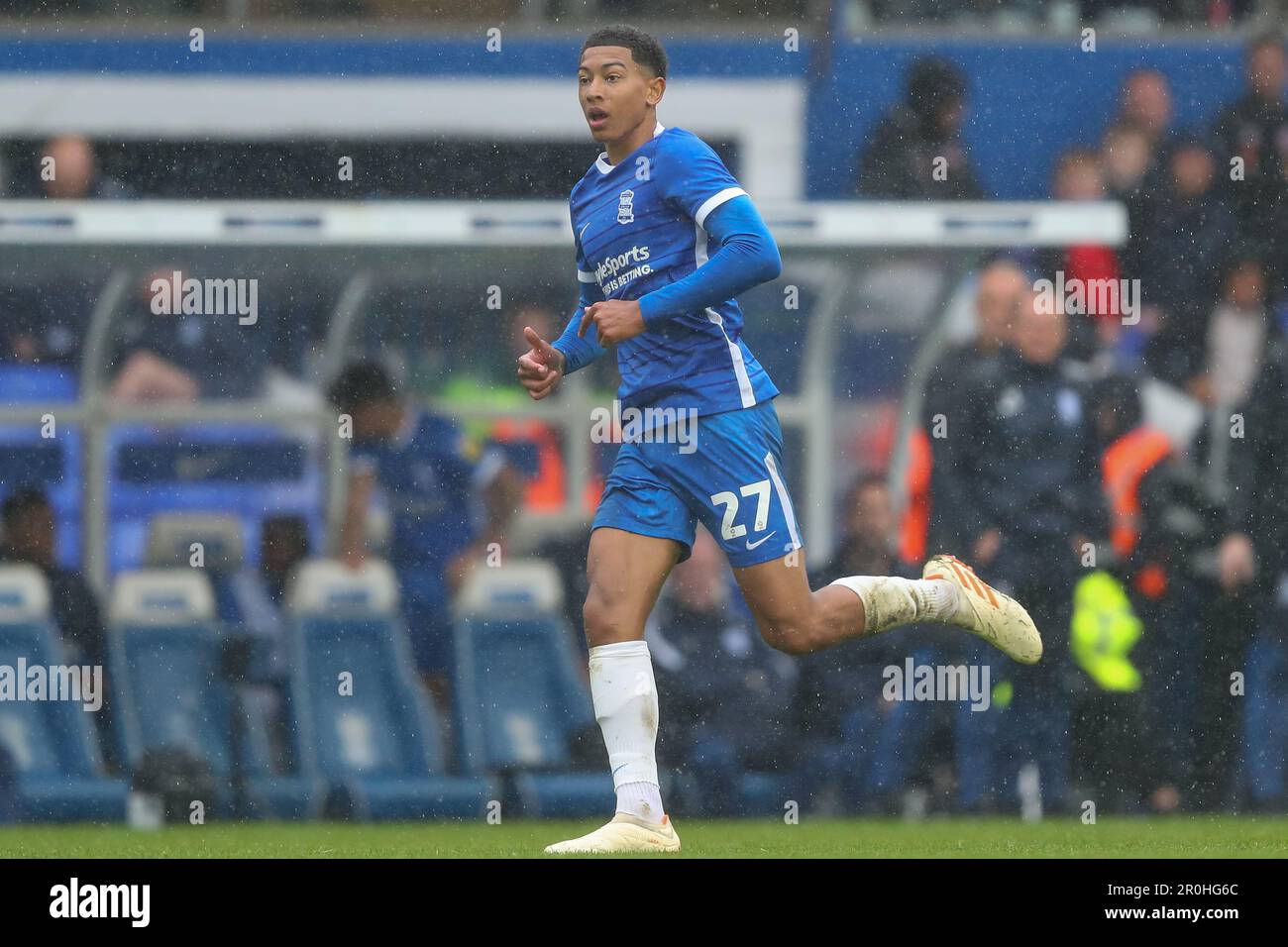Jobe Bellingham #27 of Birmingham City während des Sky Bet Championship ...