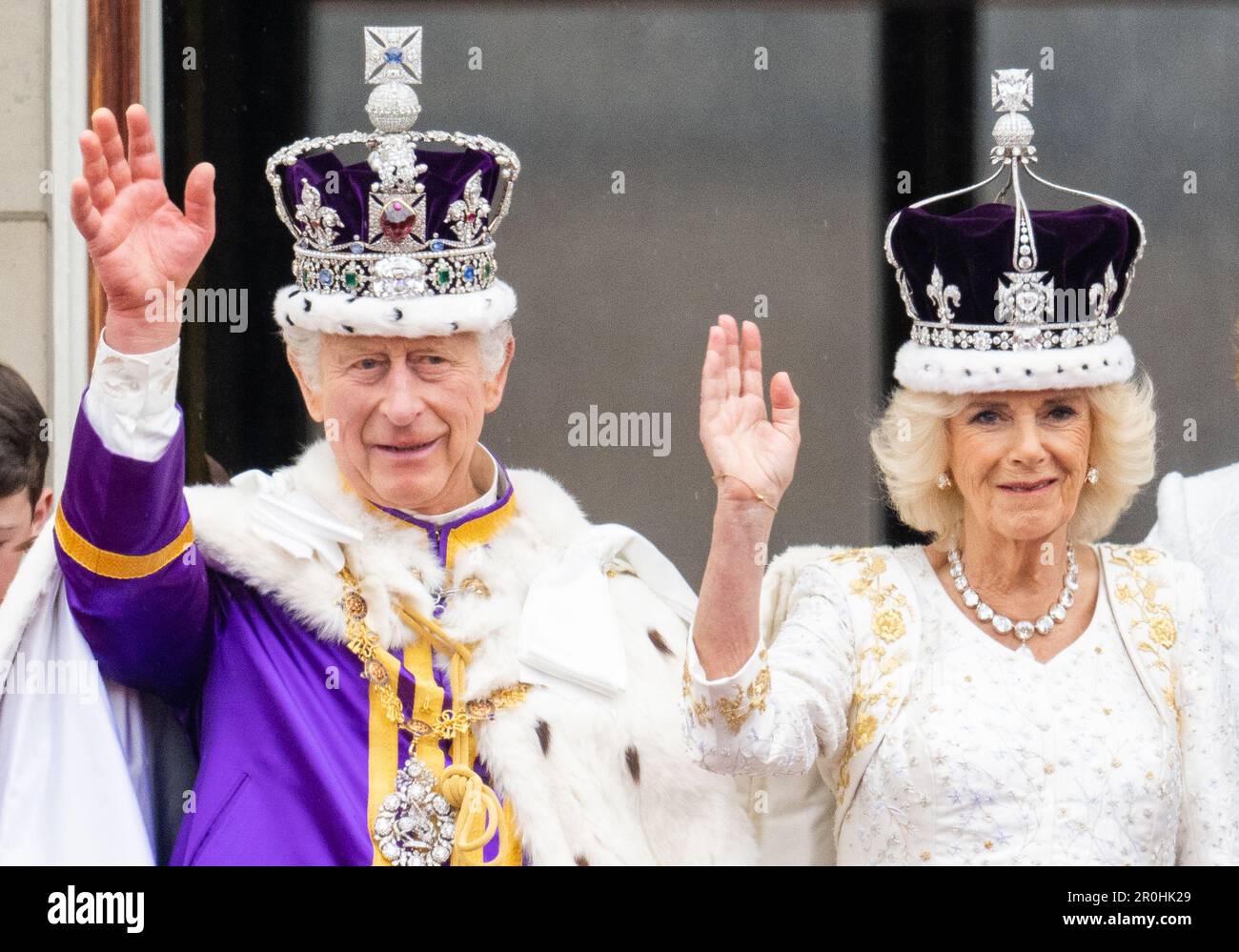 London, England. UK. 06. Mai 2023. König Karl III. Trägt die ...